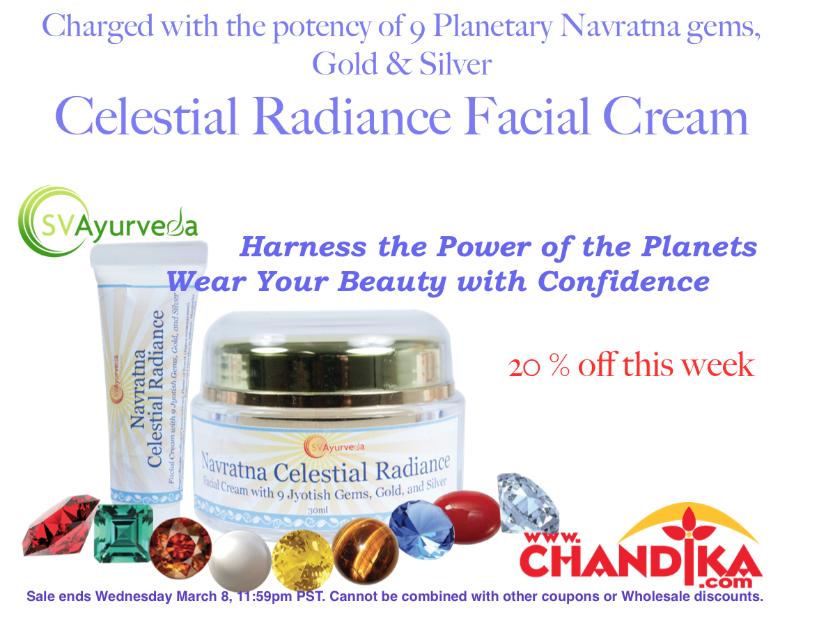 Navaratna Celestial Radiance Facial Cream - with 9 Gems, Gold, & Silver ...